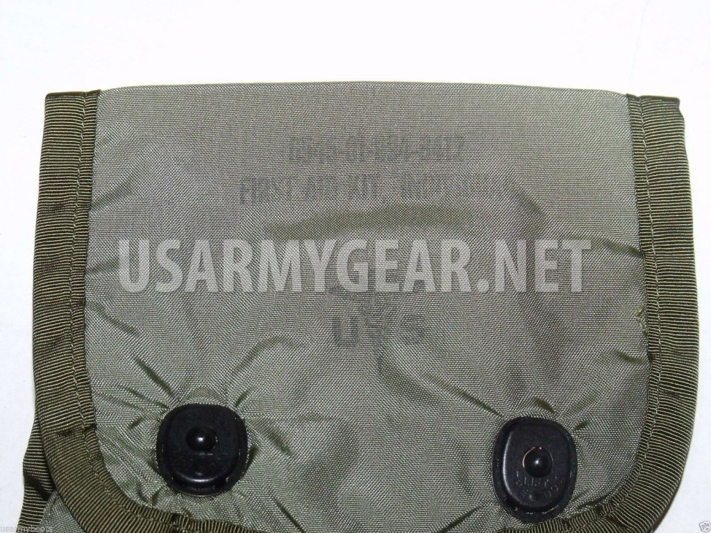 US Army First Aid Medical Instrument Utility Pouch w. Alice Clips – US ...