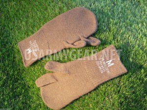 US Army Military OD Wool Trigger Finger Mittens, Medium – US Army Gear