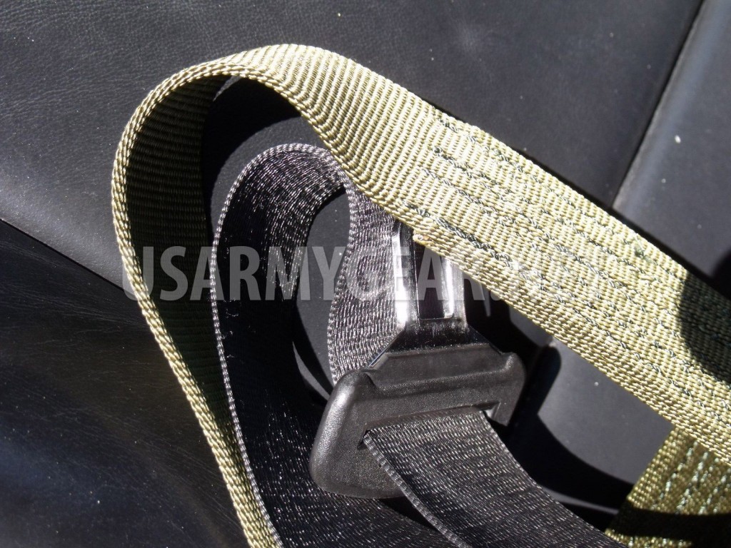 5′ Tow Cargo Strap w. Looped End, Heavy Duty Sling 9000 lbs – US Army Gear