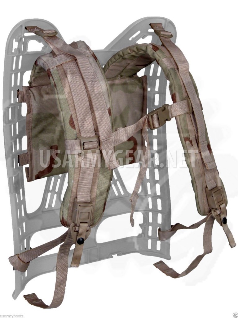 NEW Made in USA Military MOLLE Desert Shoulder Straps – US Army Gear