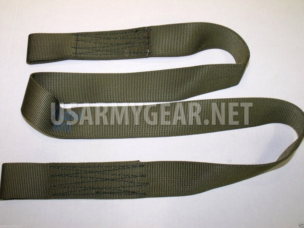 5′ Tow Cargo Strap w. Looped End, Heavy Duty Sling 9000 lbs – US Army Gear