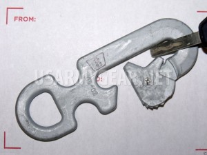 New Army Universal Parachute Static Line Snap Hook PN 11-1-6991-1 D ...