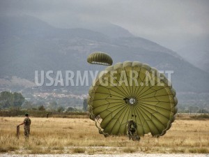 US Army MC1-1C/D T-10 Military Personnel Parachute 35 Ft Canopy with ...