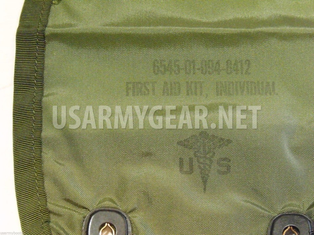 US Army First Aid Medical Instrument Utility Pouch w. Alice Clips – US ...
