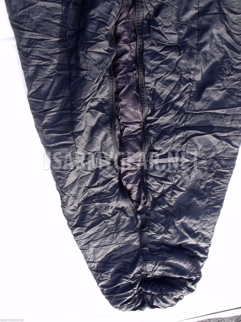 USA Made MILITARY Black -10° INTERMEDIATE Sleeping Bag Modular Sleep ...