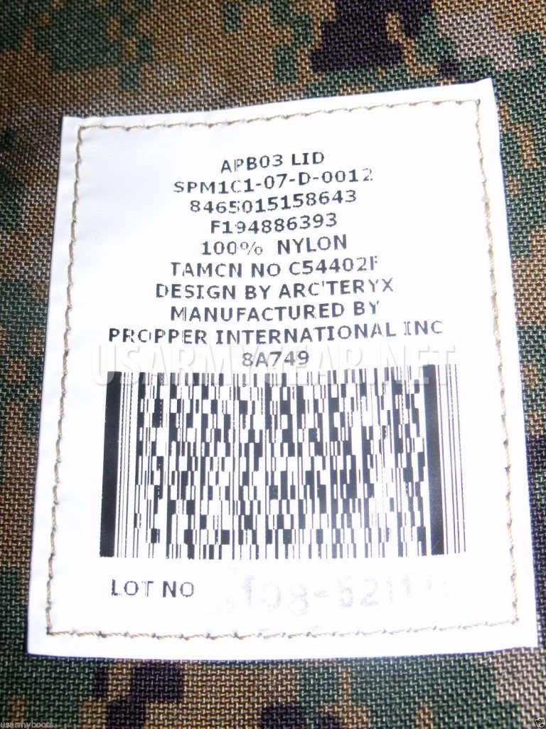 New GEN 2 USMC Digital MARPAT ILBE Arcteryx LID + RADIO Utility Pouch ...