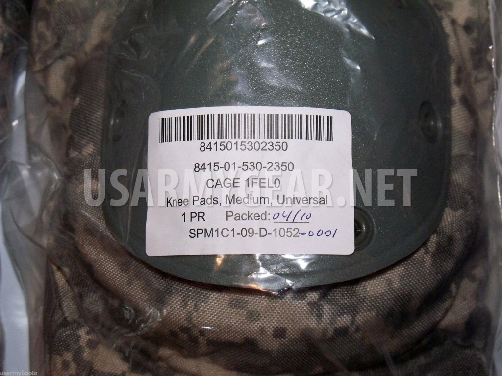 New US Army ACU Digital Camo Heavy Duty Knee Pad (for Paintball ...
