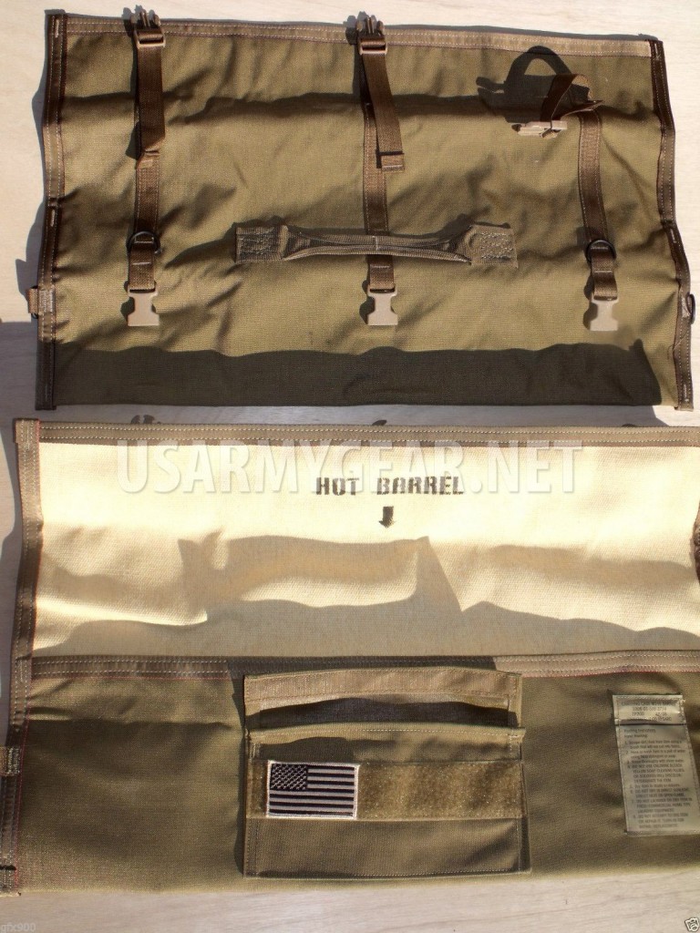 USMC Machine Gun Barrel, Rifle Carrying Tactical Case Bag M 5.56 M249 ...