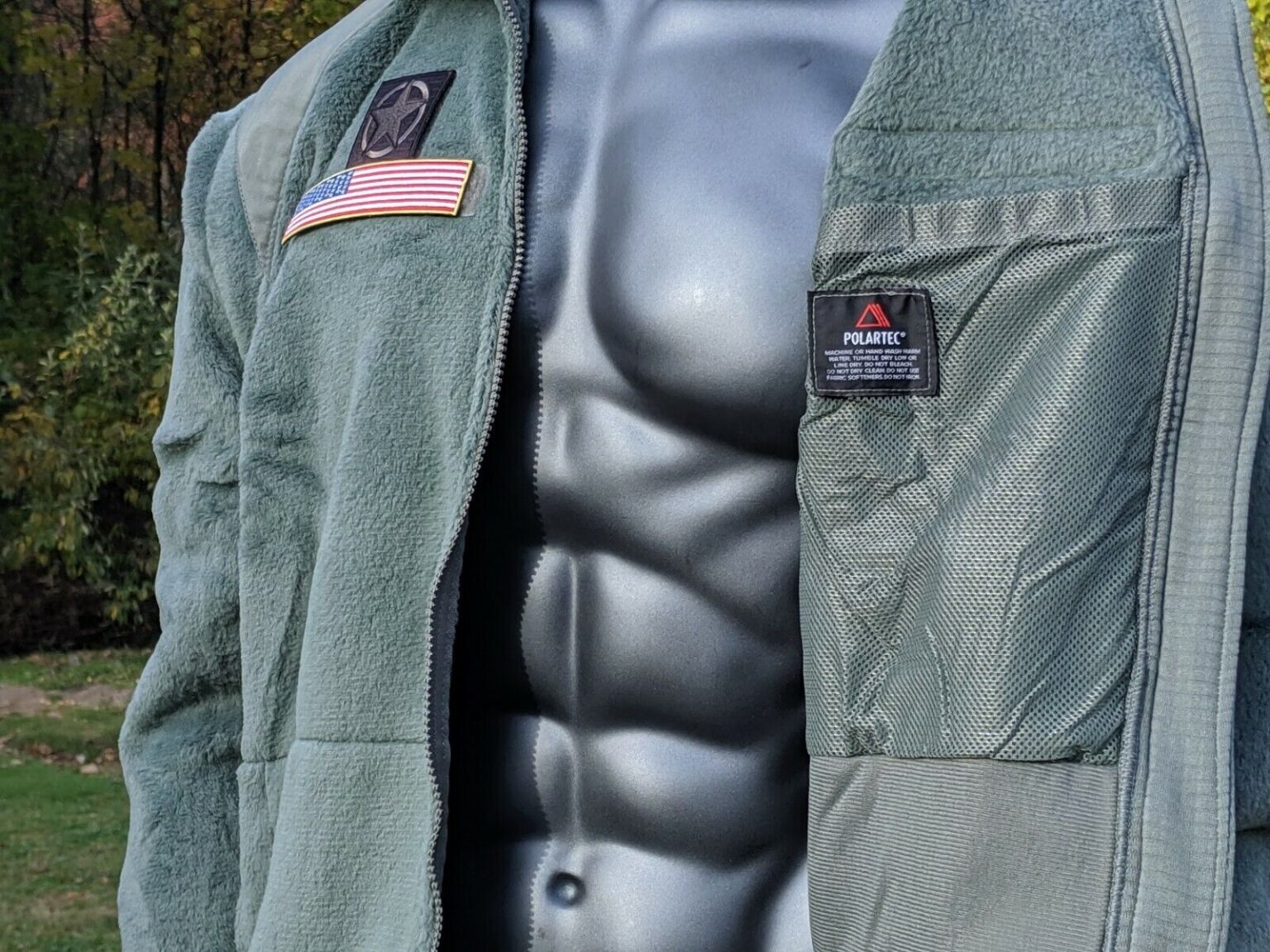 New US Army Polartec Cold Weather Fleece Shirt, Jacket – US Army Gear