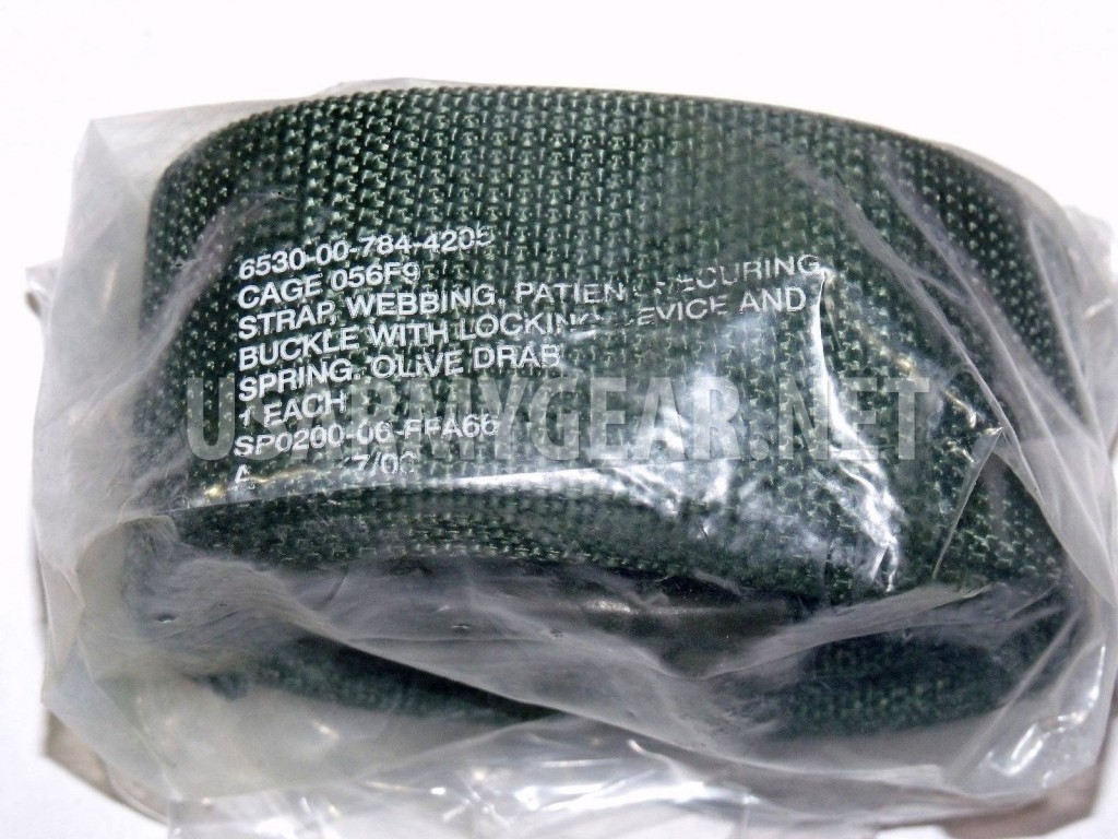 US Army Military 6′ 72″ OD Green Webbing Cargo Straps 2″ Metal Buckle ...