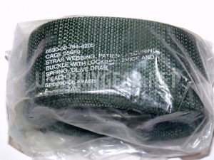 US Army Military 6′ 72″ OD Green Webbing Cargo Straps 2″ Metal Buckle ...