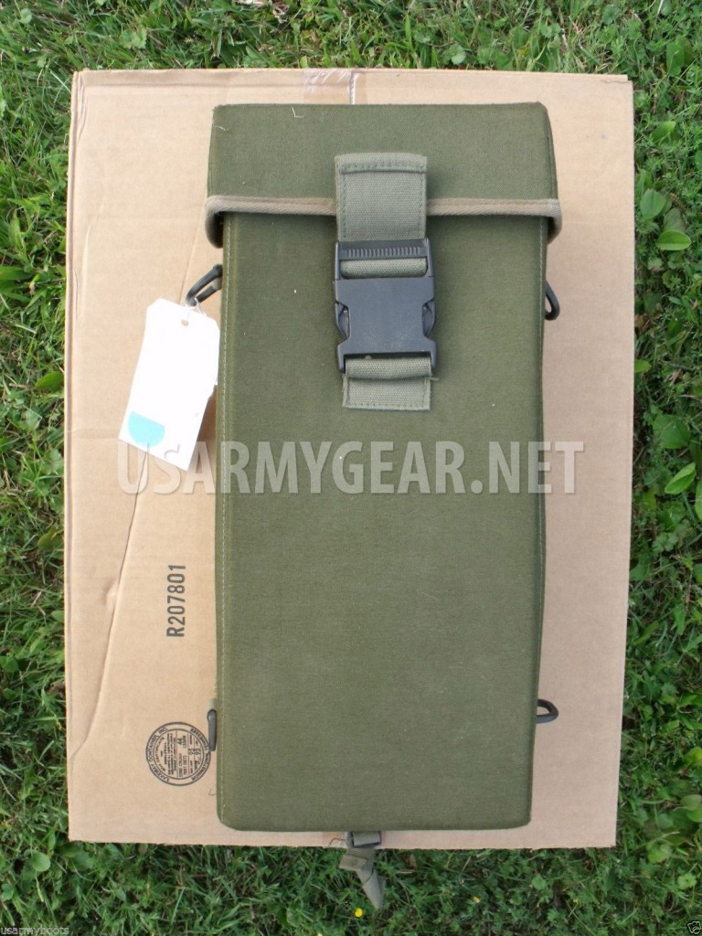 US Army Instrument Supplies Carrying OD Case, Shoulder Bag w 2 Sling ...