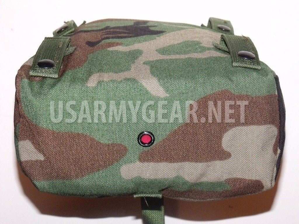 Molle II Woodland Camouflage Sustainment Pouch – US Army Gear