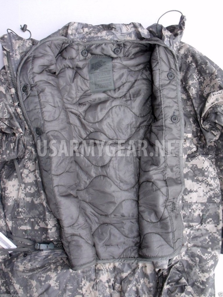 New ORC US Army Improved ACU Rainsuit, Wet Weather Rain Jacket, Parka ...