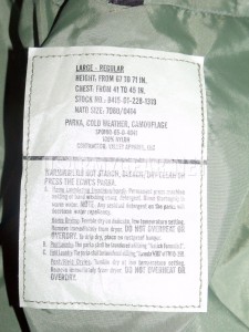 New US Army Cold Wet Weather Gen 1 Woodland Goretex Parka Jacket – US ...