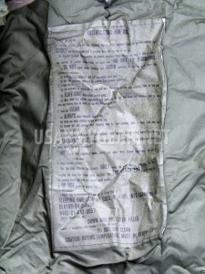 Made in USA SUBZERO Extreme Cold Weather Sleeping Bag w. Hood – US Army ...