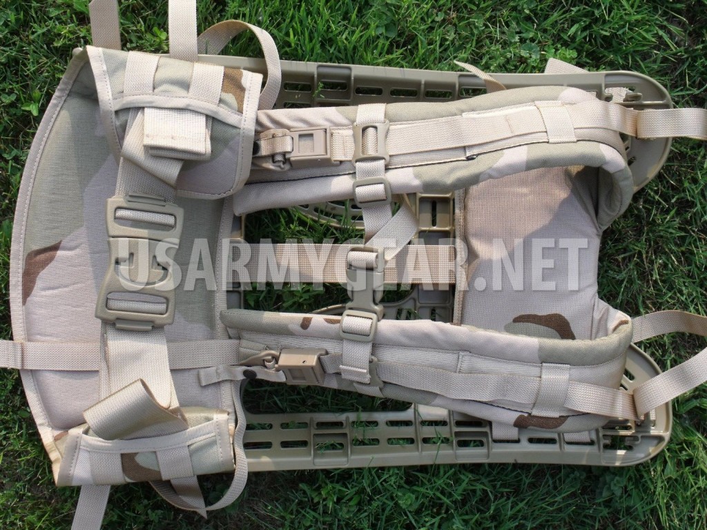 Military Molle ll GEN 4 Harness Assembly – Desert Frame, Shoulder ...