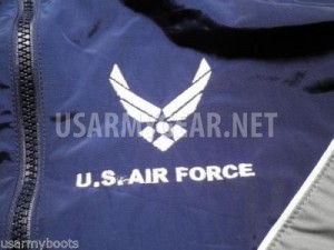 USAF Air Force PT Jacket, Workout Jogging Uniform, Windbreaker Rain ...