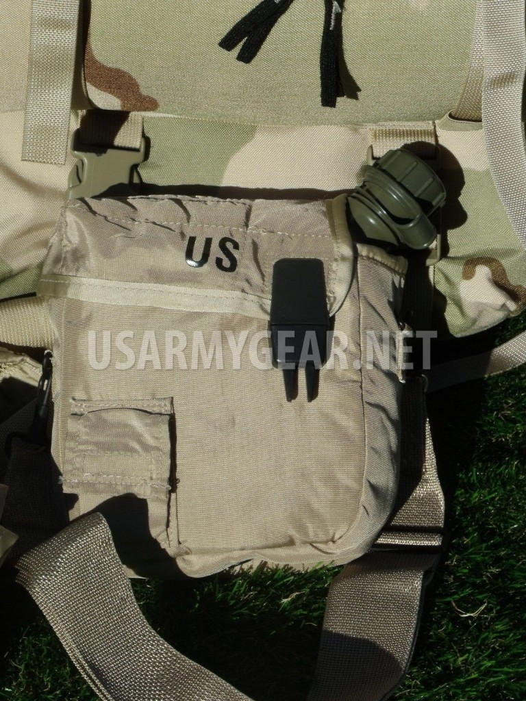 Desert MOLLE 27 pcs. Rifleman Set, Rucksack, FLC, Canteen, Assault Pack ...
