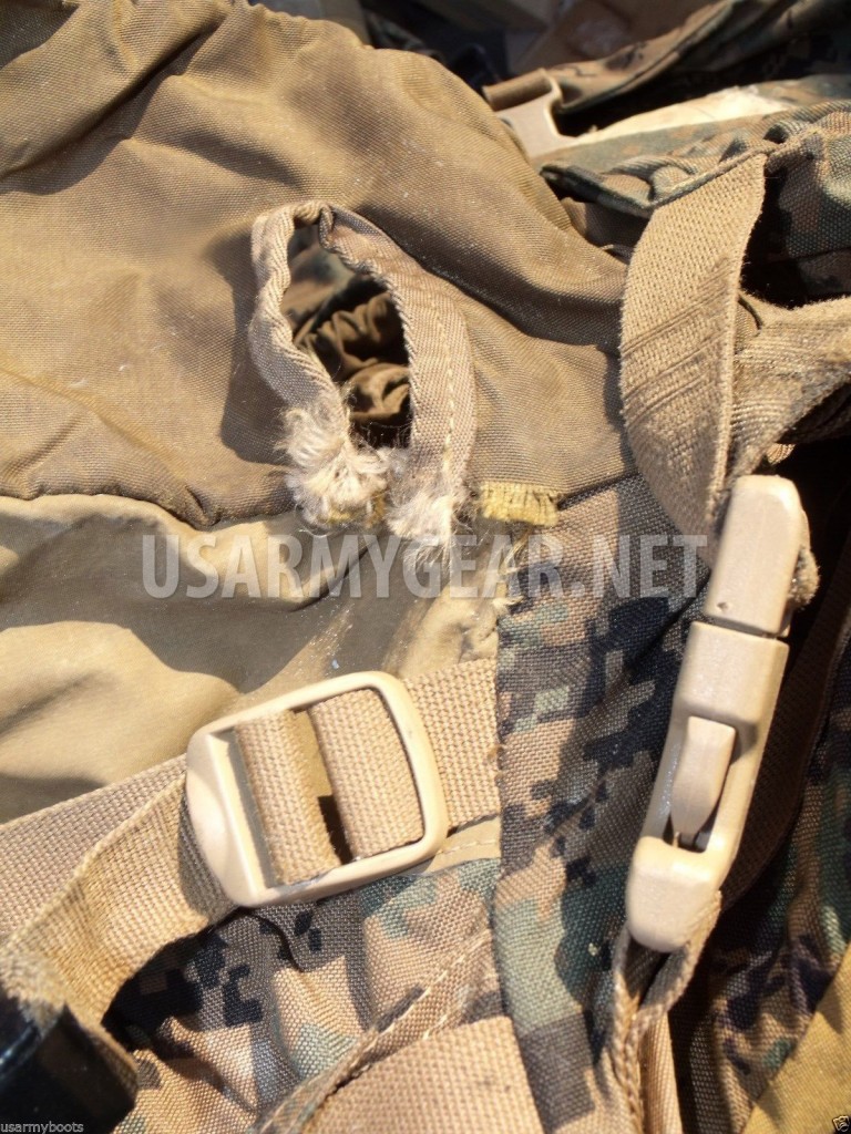 USMC MARPAT Complete ILBE Main Backpack; Belt + LID + Radio Pouch – US ...