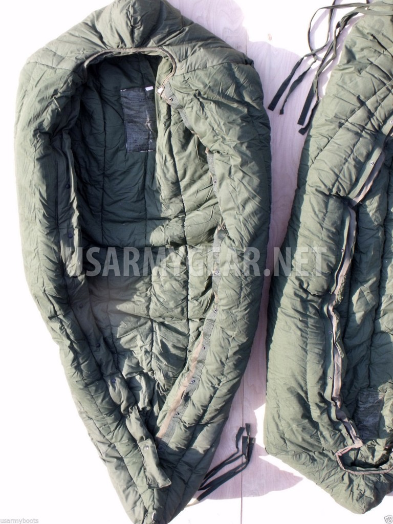 Made in USA SUBZERO Extreme Cold Weather Sleeping Bag w. Hood – US Army ...