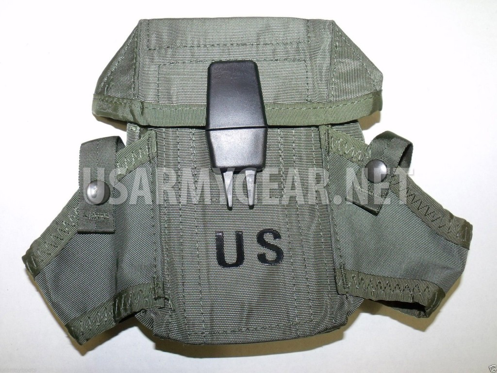 NEW 30 Round Magazine Rifle LC-1 Small Arms Case Pouch with Alice Clips ...