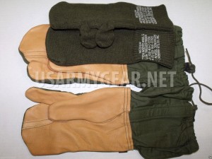Cold Weather Military Trigger Finger Hunting Gloves, Mittens, Medium ...