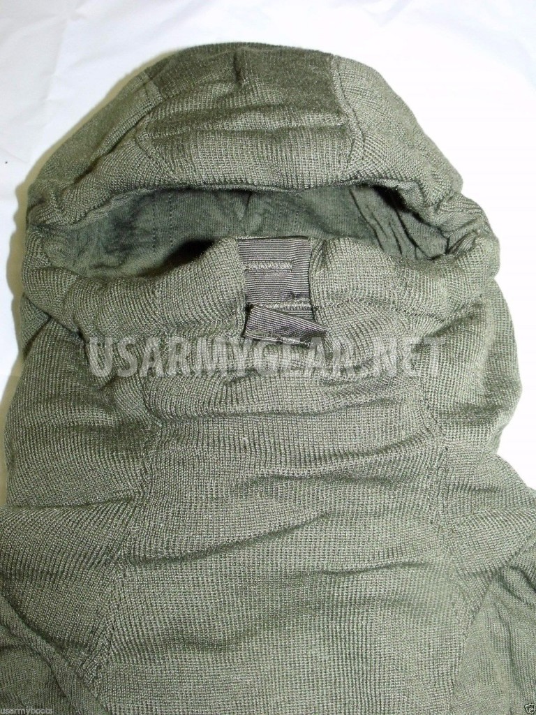 Made in USA Army OD green Anti Flash Balaclava, Vehicle Aircrewmen Hood ...