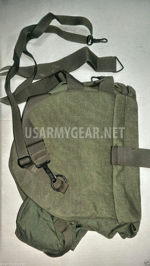 Made in USA M40 Gas Mask Bag Carrier w Shoulder Strap – US Army Gear