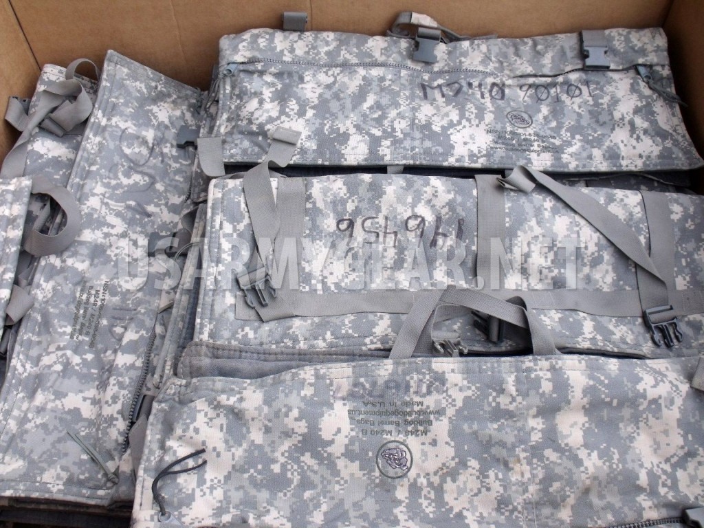 US Army Bulldog ACU M240B/ M249 SAW Spare Barrel Bag Carrier w Sling ...