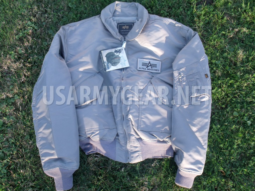 Made in US Alpha Industries CWU-45P Army Military Pilot Bomber Flight Jacket XXL – US Army Gear