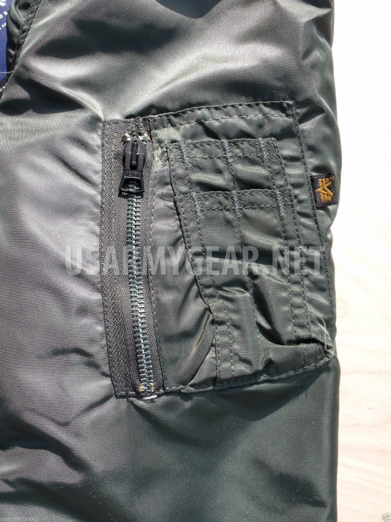 Made in USA New ALPHA US Air Force MA-1 Flight Jacket 2XL – US Army Gear