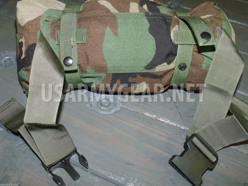 Made in USA US Army MOLLE II Woodland Waist Bag, Fanny Pack – US Army Gear