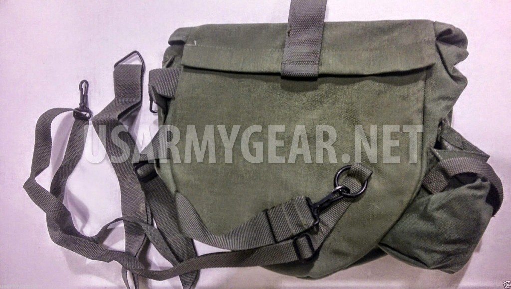 Made in USA M40 Gas Mask Bag Carrier w Shoulder Strap – US Army Gear