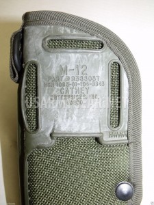 US Army Military M12 Holster OD M-12 19200 Ballistic Nylon – US Army Gear