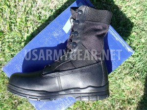 US Army Bates Military Steel Toe Oil Resistant 8″ Black Leather Combat ...