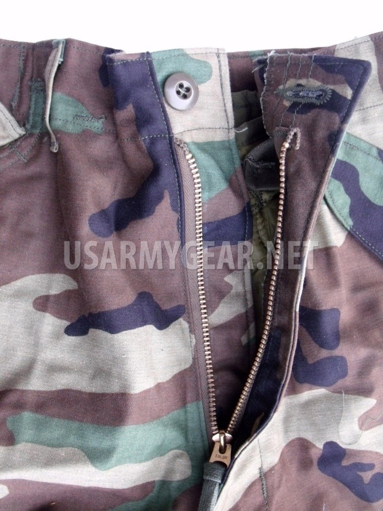 US Army Military Woodland Camouflage M65 BDU Cargo Field Pants Trousers ...