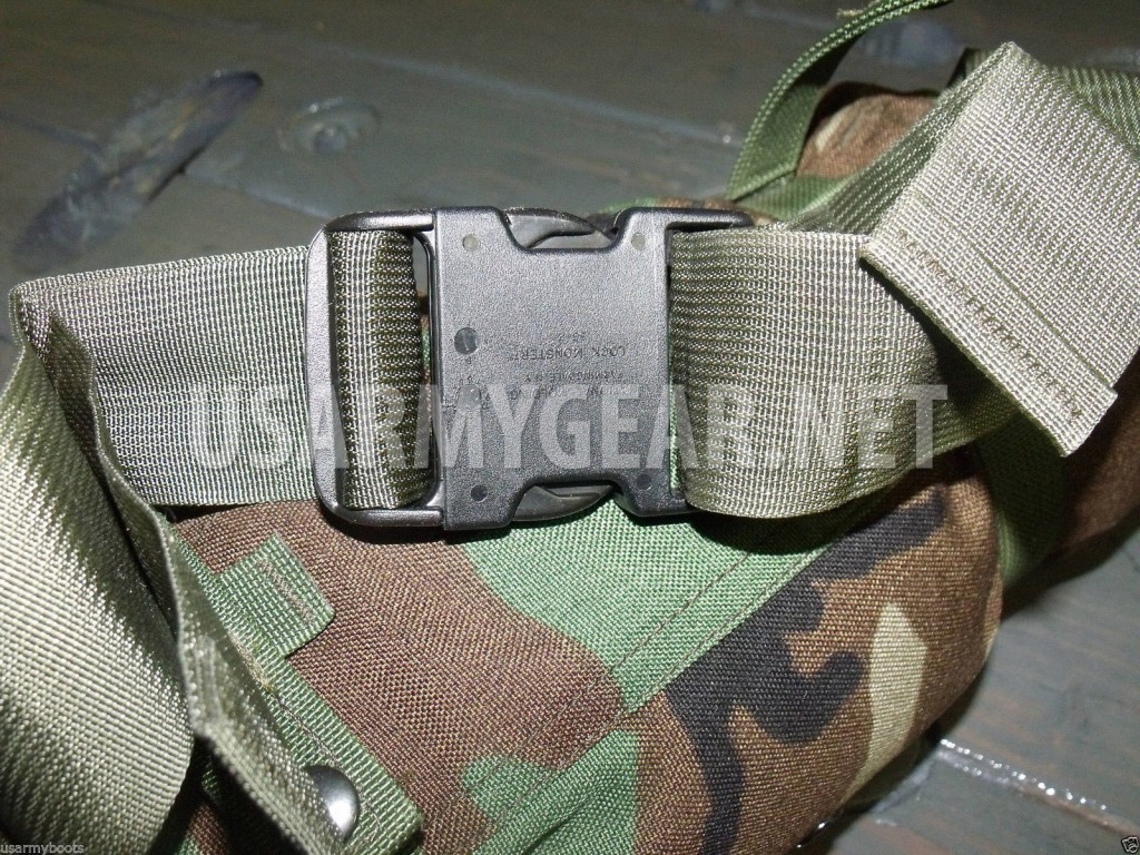 Made in USA US Army MOLLE II Woodland Waist Bag, Fanny Pack – US Army Gear