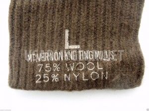 US Army Military Old School OD Wool Trigger Finger Mitten Liners Sniper ...