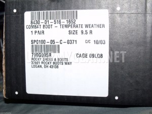 USA Made New 790 G Rocky Desert Goretex Military Boots 10 R – US Army Gear