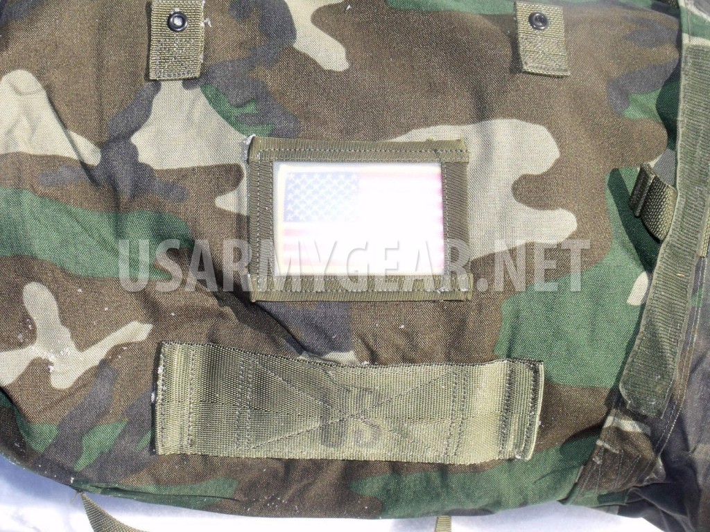 US Army Woodland Camo Chem Suit Bag, Small Backpack – US Army Gear