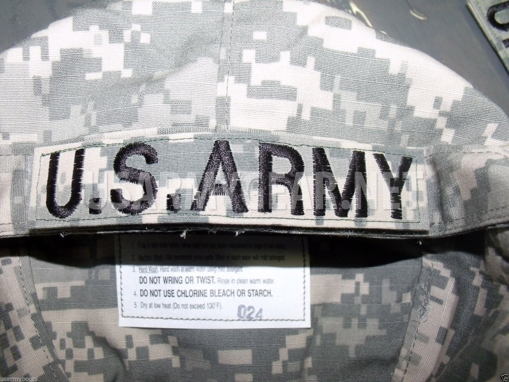 NEW Made in US ARMY ACU Patrol Cap, Hat w.Velcro US Army Tab – US Army Gear