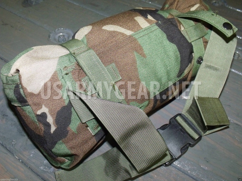 Made in USA US Army MOLLE II Woodland Waist Bag, Fanny Pack – US Army Gear