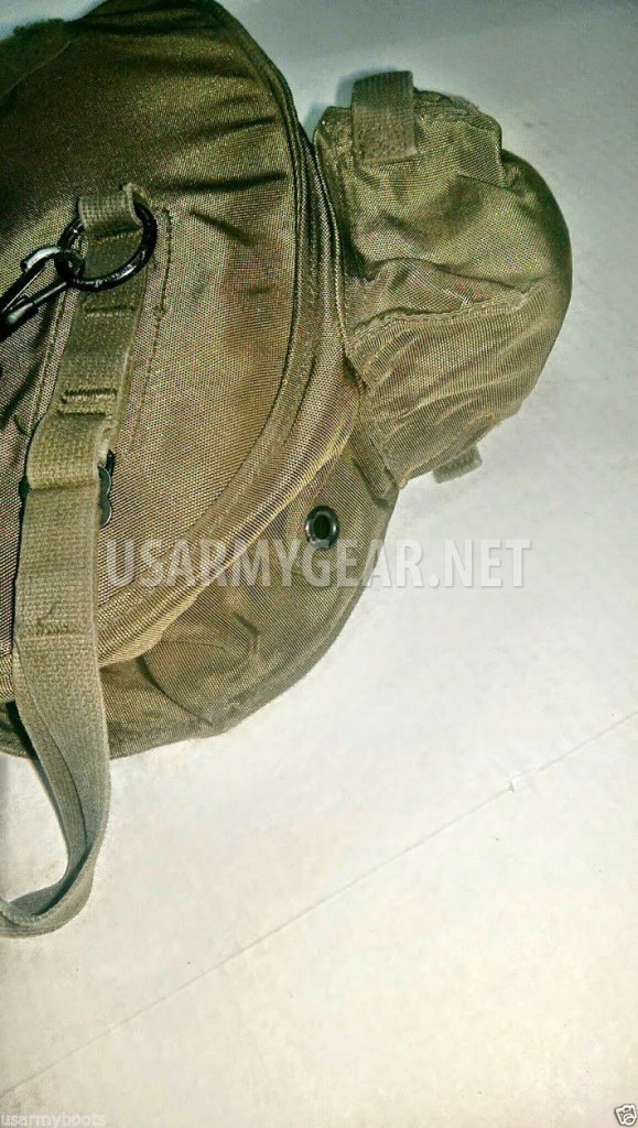 3 Pcs. of Made in USA USGI M40 Gas Mask Bag, Carrier with Shoulder ...