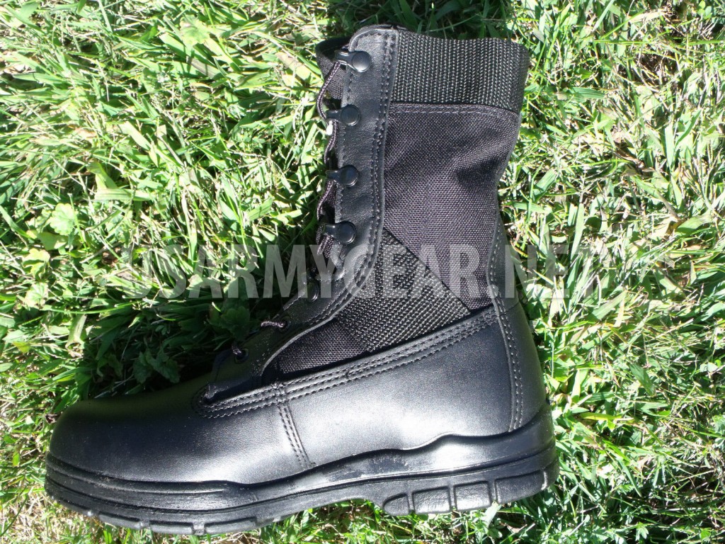 US Army Bates Military Steel Toe Oil Resistant 8″ Black Leather Combat ...