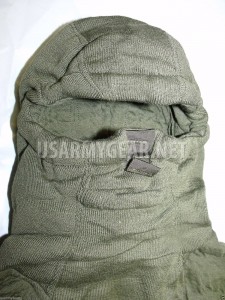 Made in USA Army OD green Anti Flash Balaclava, Vehicle Aircrewmen Hood ...