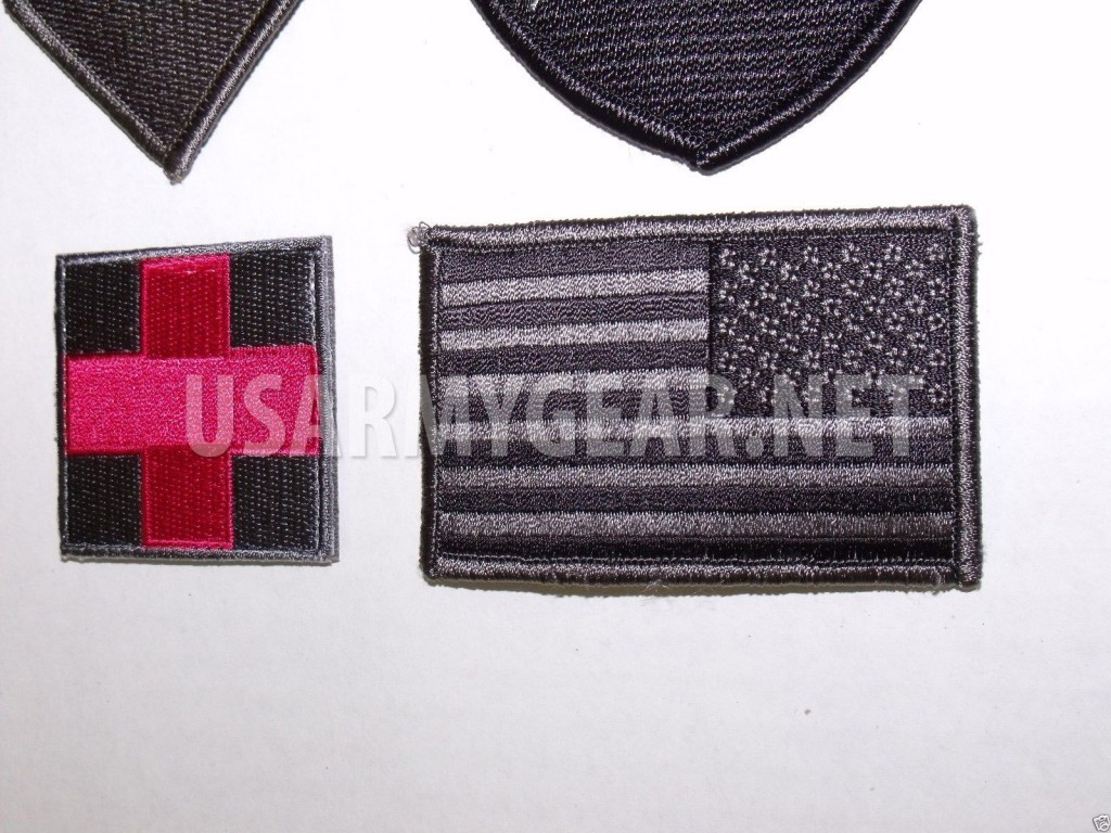 Set of 9 US Army American Flag Military Uniform Velcro Patch – US Army Gear