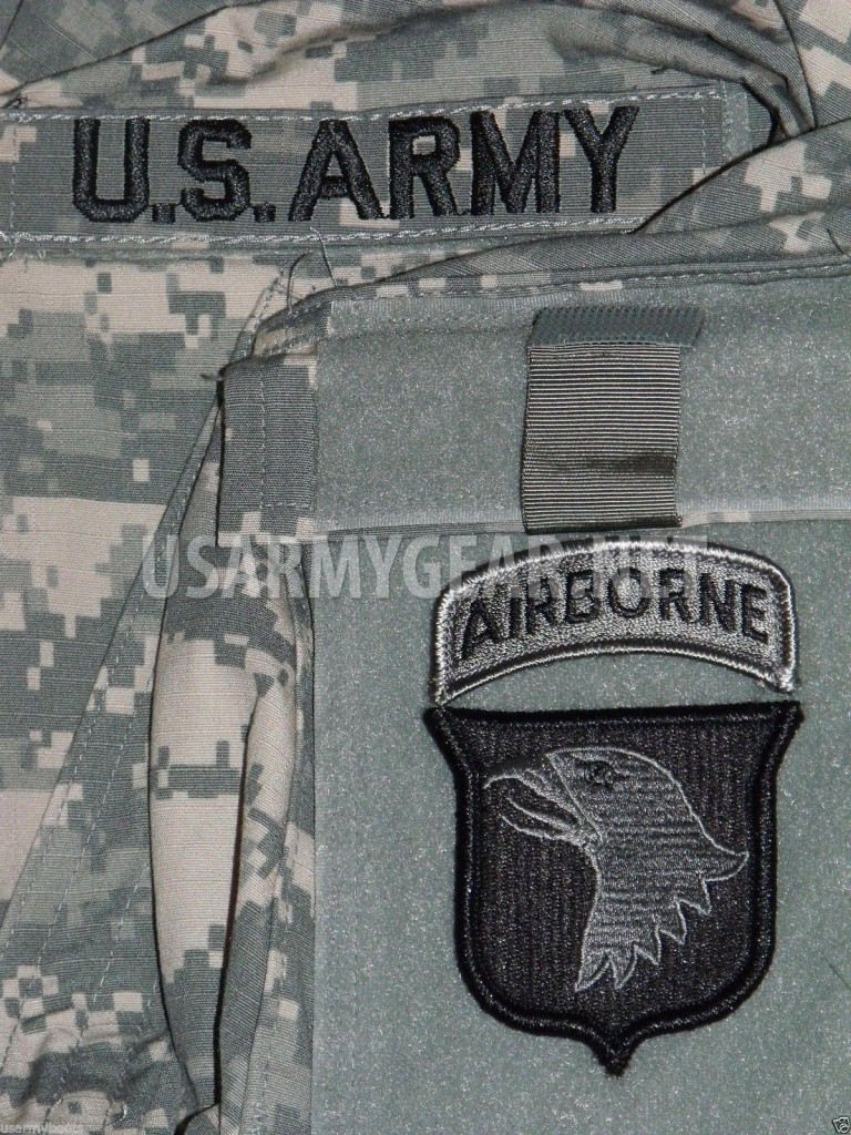 New Coyote US Army American Flag Military Uniform Velcro Patch Standard ...