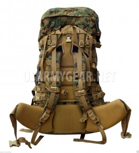 New USMC GEN 2 Marpat ILBE Main Pack, Shoulder Straps, Lid, Radio Pouch ...