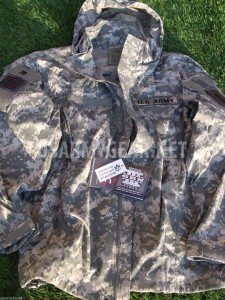US ARMY EWCS Gen 3 Level 5 Soft Shell Cold Weather Jacket ACU Rain Coat ...